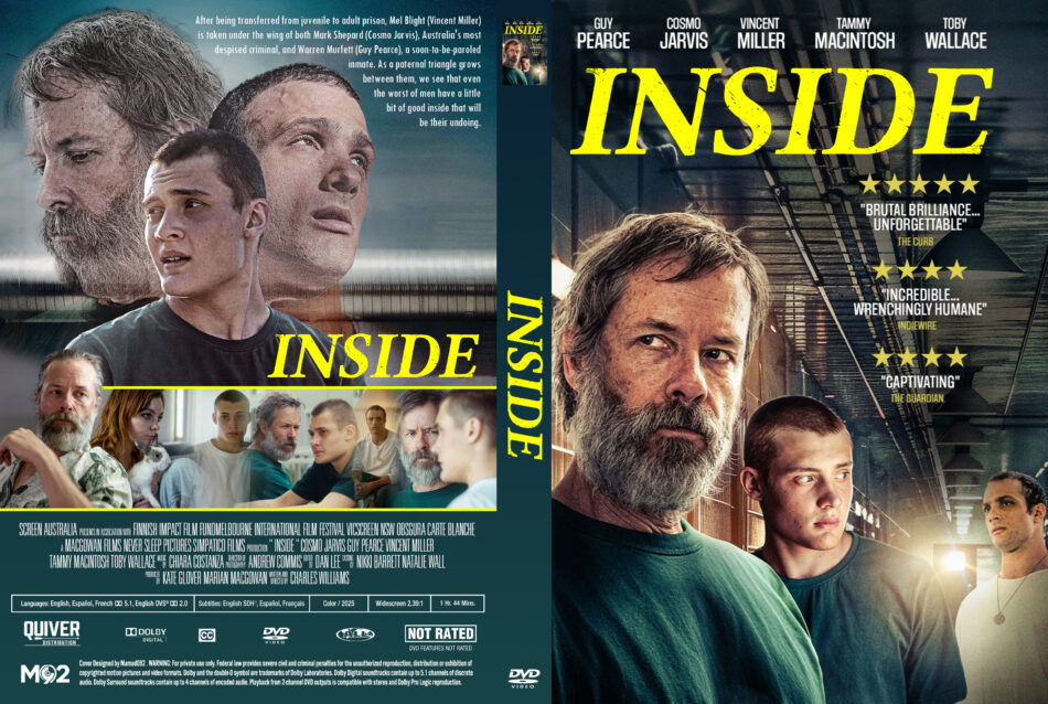 Inside (2025) R0 Custom DVD Cover - DVDcover.Com