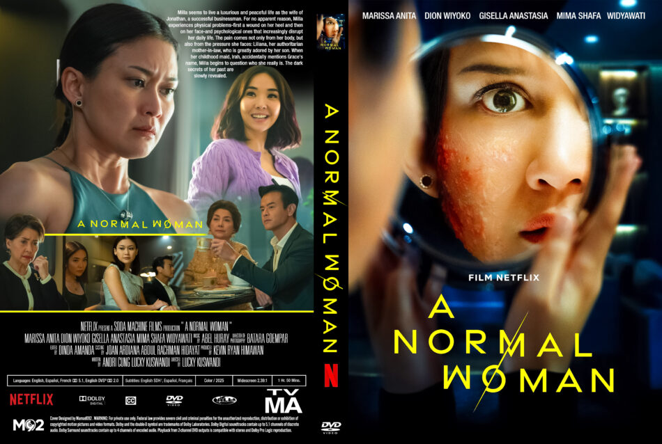 A Normal Woman (2025) R0 Custom DVD Cover - DVDcover.Com