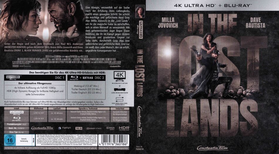 In the Lost Lands (2025) DE 4K UHD Covers - DVDcover.Com