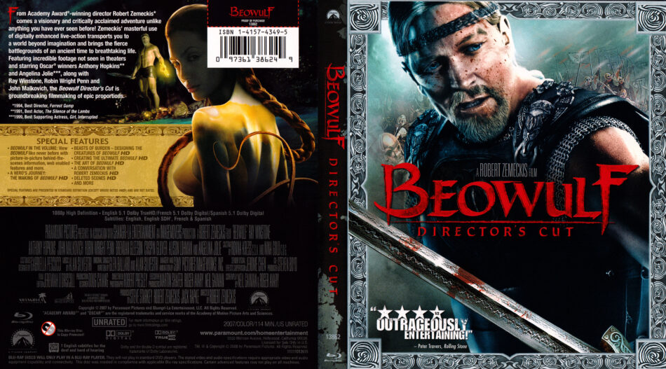 Beowulf (2007) Blu-Ray & DVD Cover - DVDcover.Com