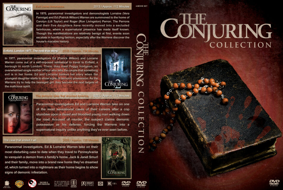 The Conjuring Collection R1 Custom DVD Cover - DVDcover.Com