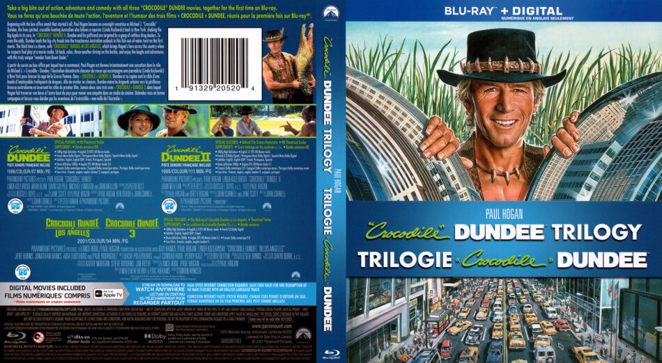 Crocodile Dundee (1986) Crocodile Dundee 2 (1988) Crocodile Dundee in ...