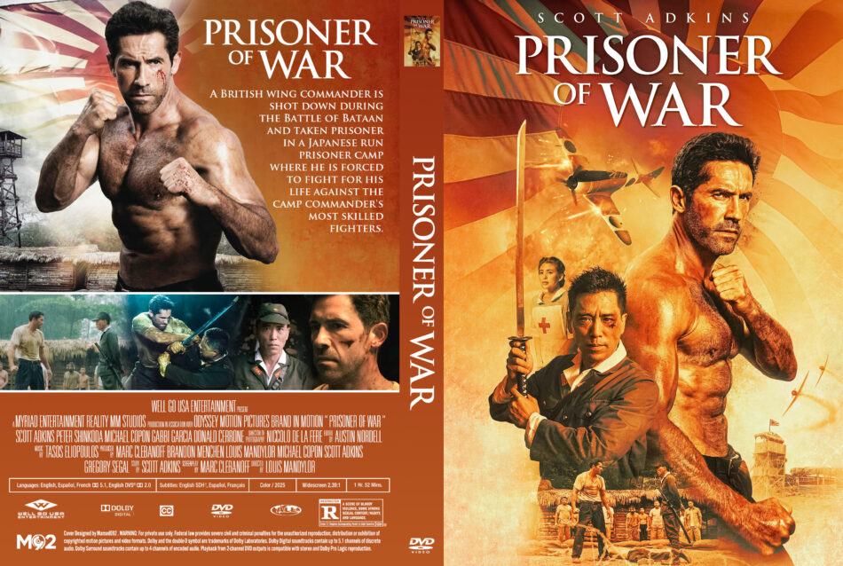 Prisoner of War (2025) R0 Custom DVD Cover - DVDcover.Com