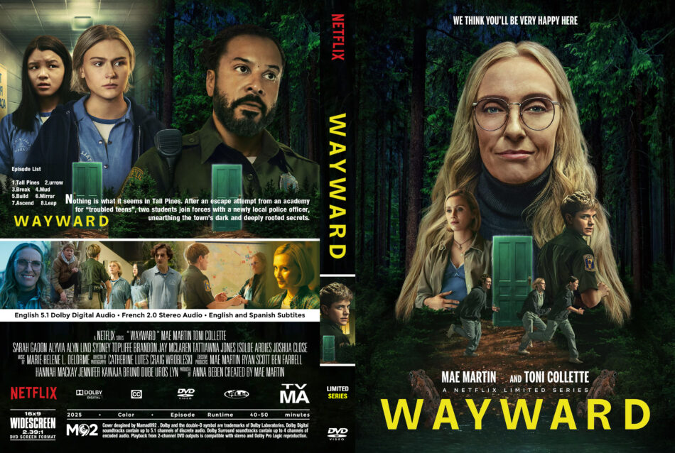 Wayward - TV Mini Series R0 Custom DVD Cover & Labels - DVDcover.Com