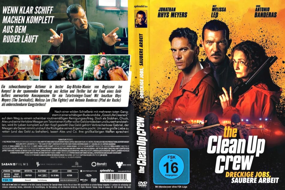 The Clean Up Crew R2 DE DVD Cover - DVDcover.Com