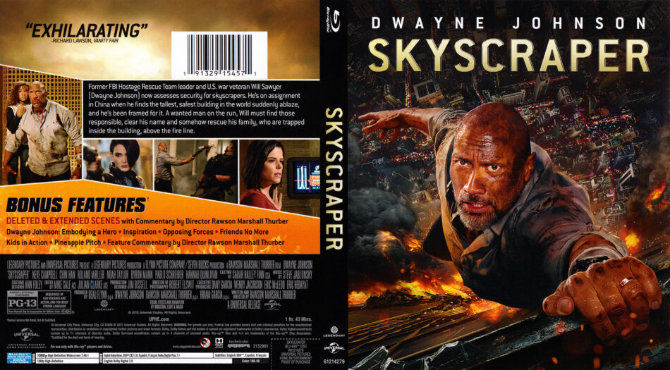 Skyscraper (2015) Blu-Ray & DVD Cover - DVDcover.Com