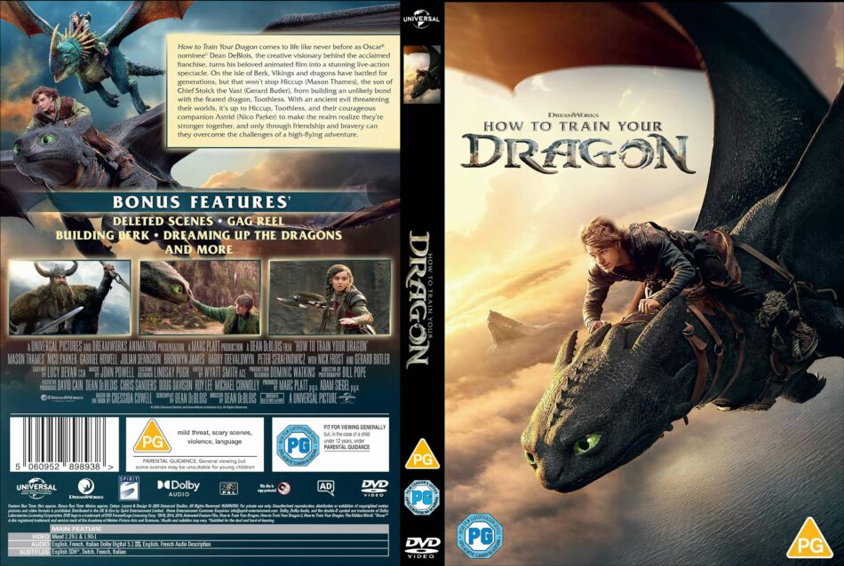 How To Train Your Dragon Dvd Cover Art How To Train Your Dragon: