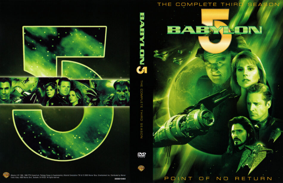 Babylon 5 (Season 3) R1 DVD Cover - DVDcover.Com