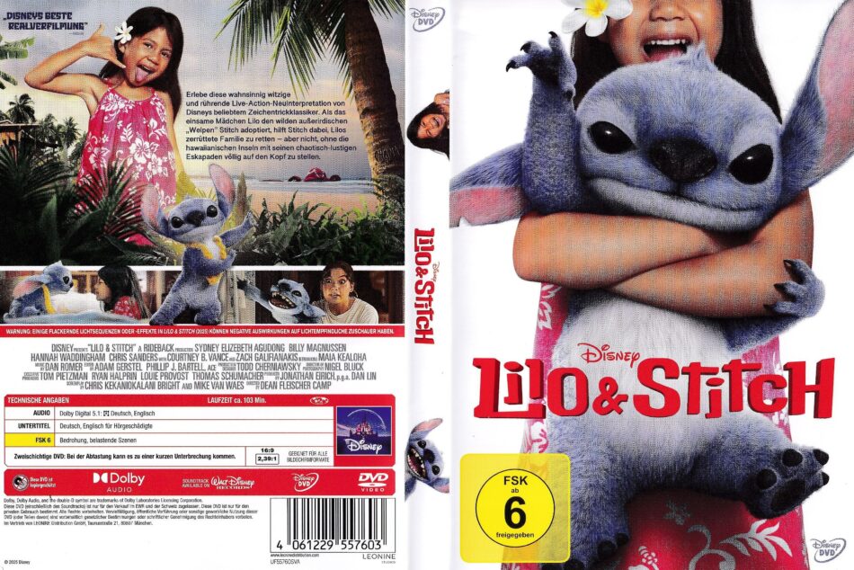 Lilo & Stitch R2 DE DVD Cover - DVDcover.Com