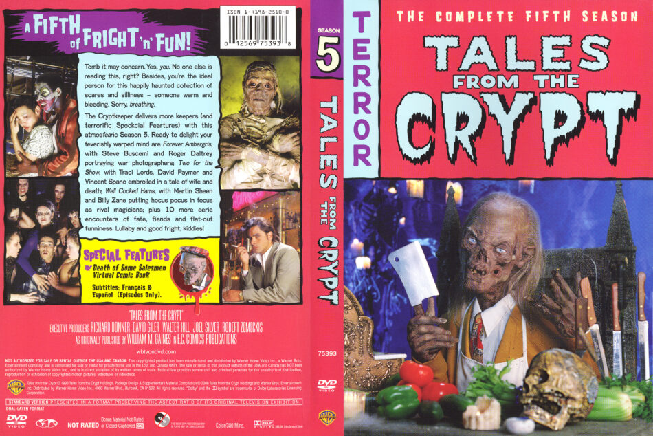 Tales from the Crypt (Season 5) R1 DVD Covers - DVDcover.Com