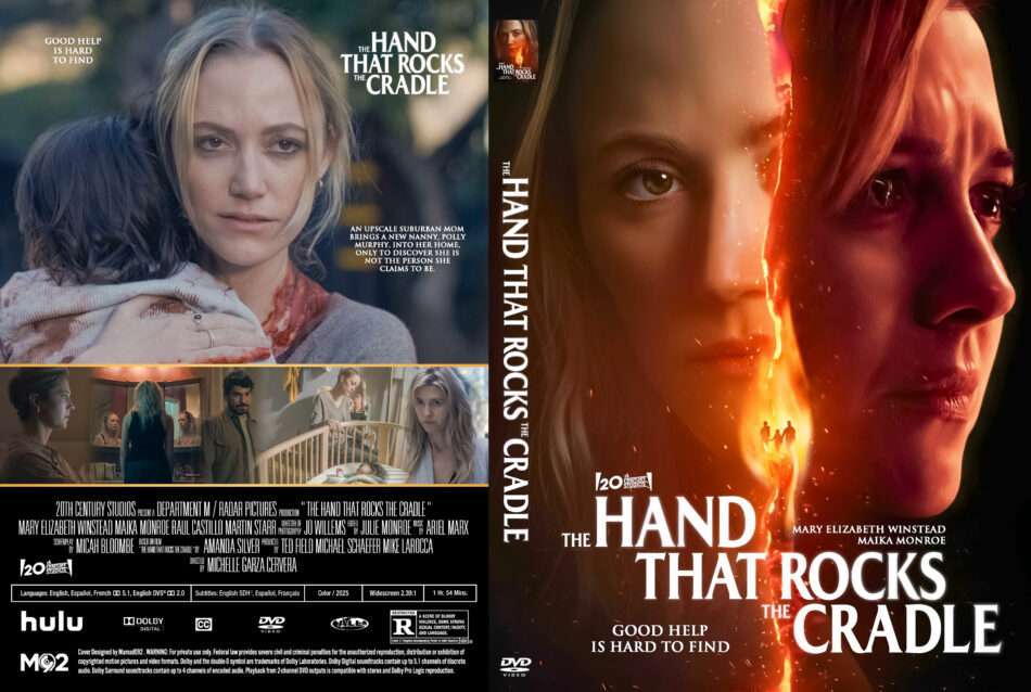 The Hand that Rocks the Cradle (2025) R0 Custom DVD Cover - DVDcover.Com