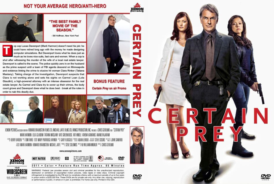 Certain Prey (2011) R1 Custom DVD Cover - DVDcover.Com
