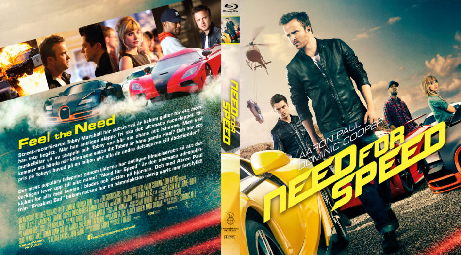 Need for Speed Sweedish Blu-Ray Cover - DVDcover.Com