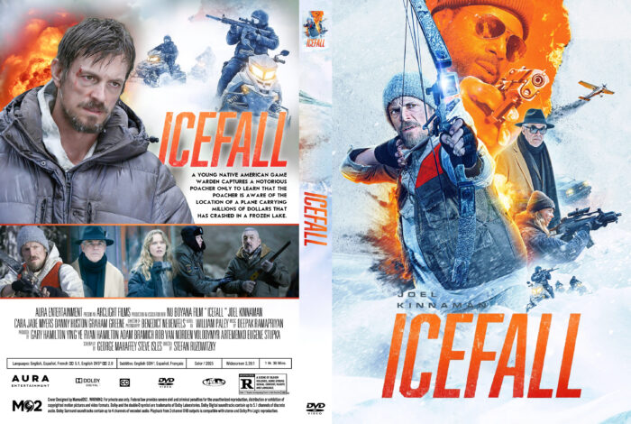 Ice Fall (2025) R0 Custom DVD Cover - DVDcover.Com