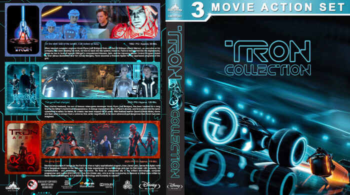Tron Collection Custom Blu-Ray Cover - DVDcover.Com