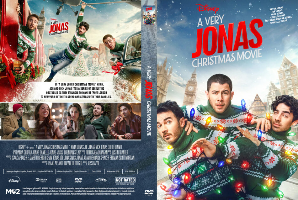 A Very Jonas Christmas Movie R0 Custom DVD Cover - DVDcover.Com