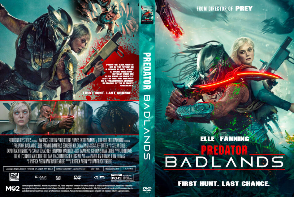 Predator Badlands R0 DVD Cover - DVDcover.Com