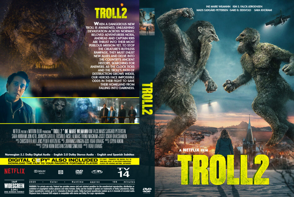 Troll 2 (2025) R0 Custom DVD Cover - DVDcover.Com