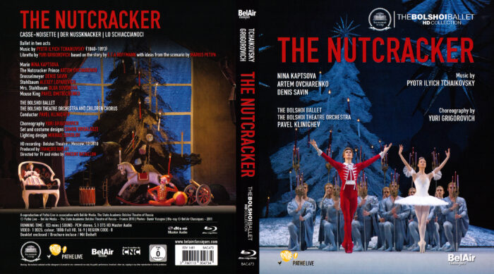 The Nutcracker - The Bolshoi Ballet (2011) Blu-ray Cover - DVDcover.Com