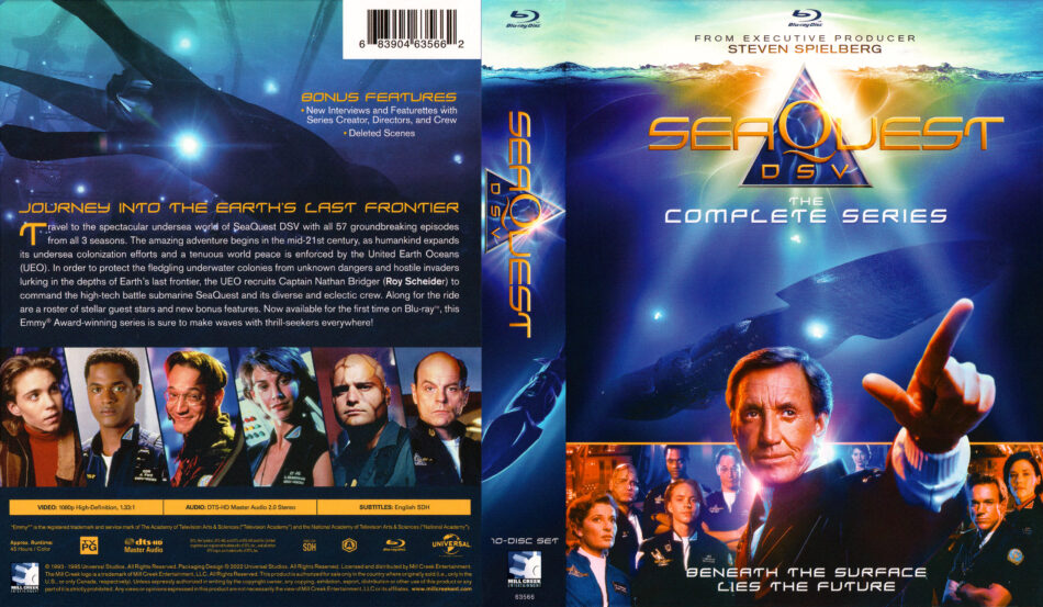 SeaQuest (1993-1996) Blu-Ray Cover - DVDcover.Com