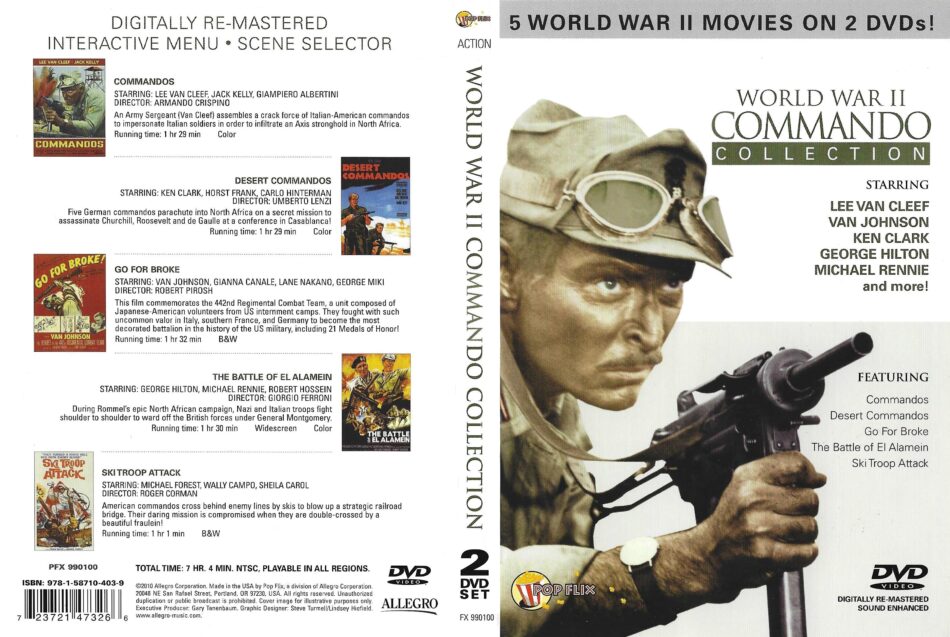 WW2 Commando Collection Vol1 DVD Cover - DVDcover.Com