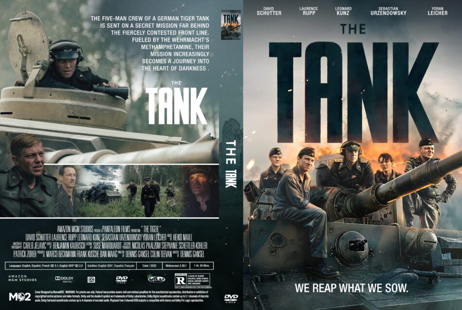 The Tank (The Tiger) (2025) R0 Custom DVD Cover - DVDcover.Com