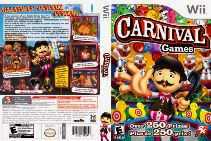 Carnival Games (Wii) Cover - DVDcover.Com