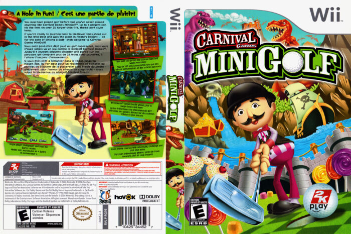 Carnival Games - Mini Golf (Wii) Cover - DVDcover.Com