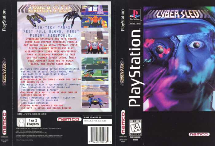 Cyber Sled (PS1) Cover - DVDcover.Com