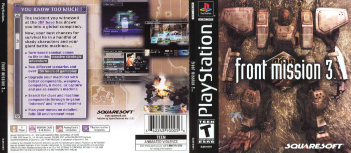 Front Mission 3 (PS1) Cover - DVDcover.Com