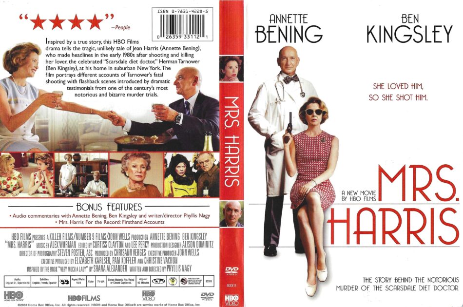 Mrs. Harris (2005) R1 DVD Cover - DVDcover.Com
