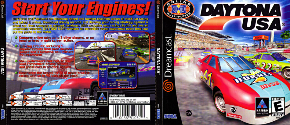 Daytona USA (Dreamcast) Cover - DVDcover.Com