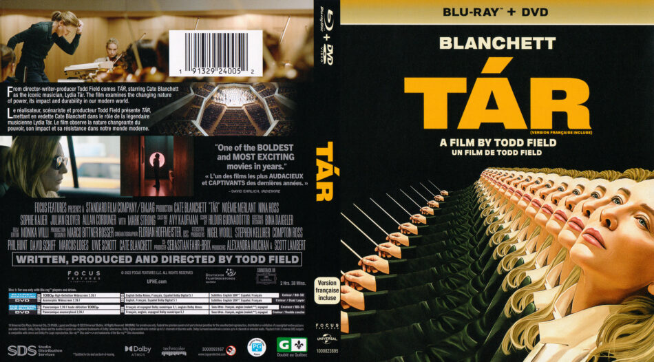 Tár (2022) Blu-Ray Cover - DVDcover.Com