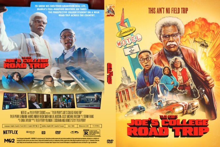 Tyler Perry's Joe's College Road Trip R0 Custom DVD Cover & Label ...