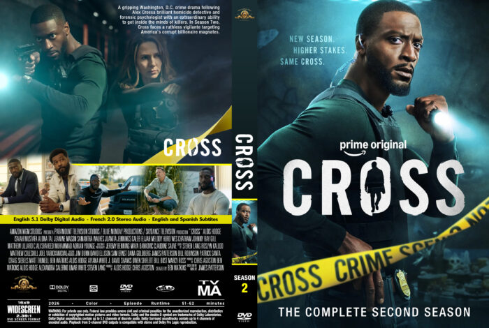 Cross - Season 2 (2026) R0 Custom DVD Cover & labels - DVDcover.Com