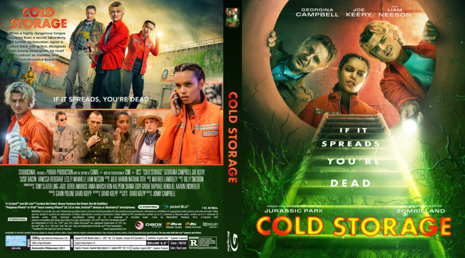 Cold Storage (2026) Custom Blu-Ray Cover - DVDcover.Com