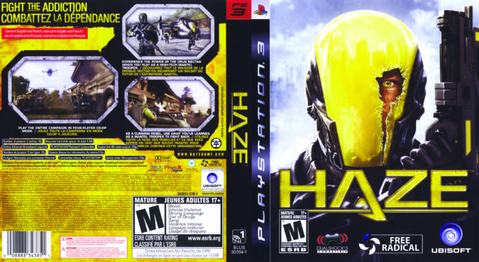 Haze PS3 Cover - DVDcover.Com
