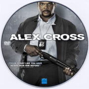 Alex Cross (2012) R0 Custom DVD Label - Movie DVD - Disc Label