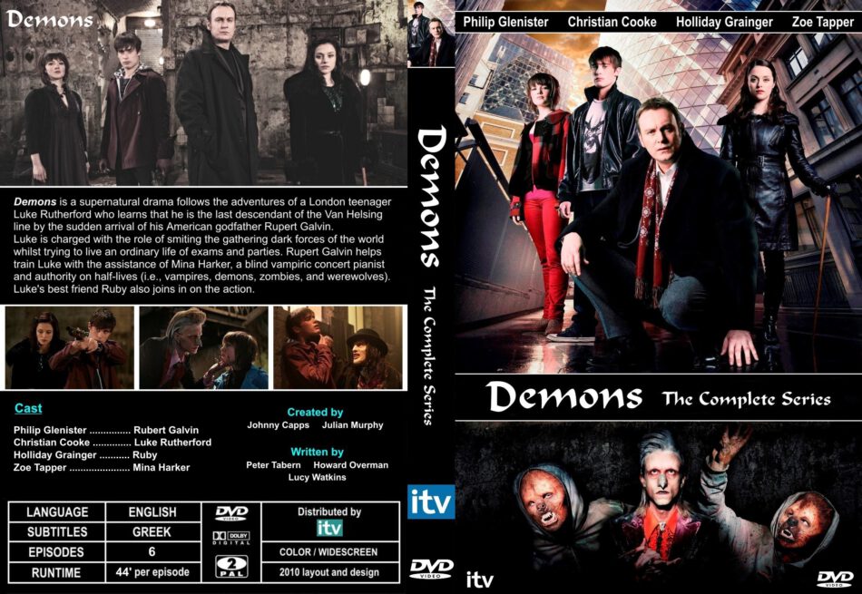 Demons: The Complete Series | TV Series | CD Covers, DVD Covers, Front ...