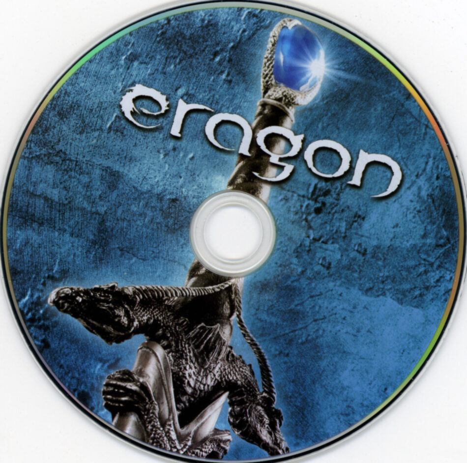 Eragon (2006) WS R1 - Movie DVD - CD Label, DVD Cover, Front Cover