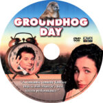 Groundhog Day (1993) SE R1 - Movie DVD - CD Label, DVD Cover, Front Cover