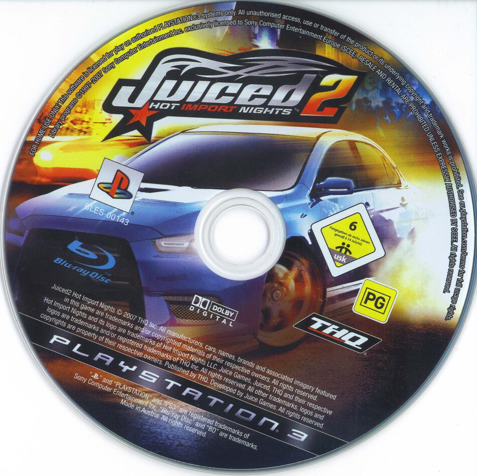 Juiced 2: Hot Import Nights | PlayStation 3 | CD Cover, DVD Cover ...