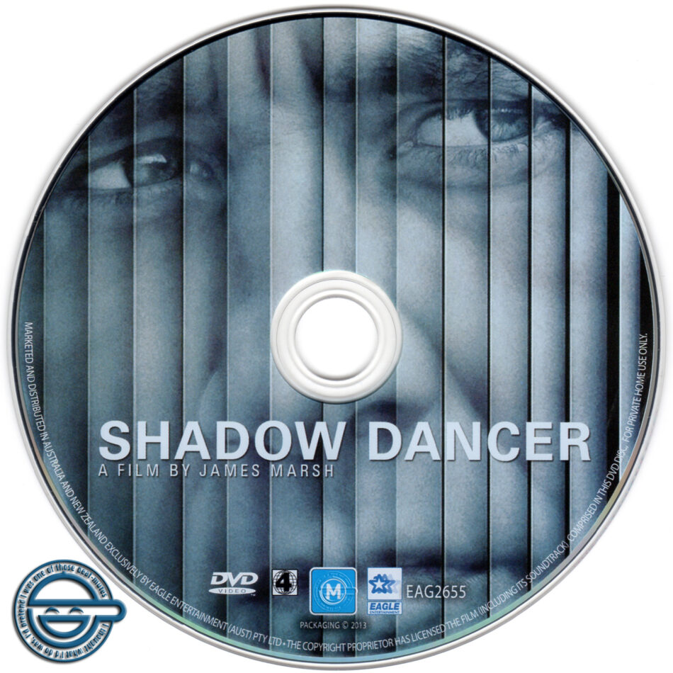 Shadow Dancer (2012) R4 - Movie DVD - DVD label