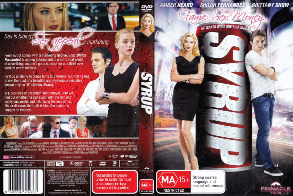 Syrup DVD Cover (2013) R4