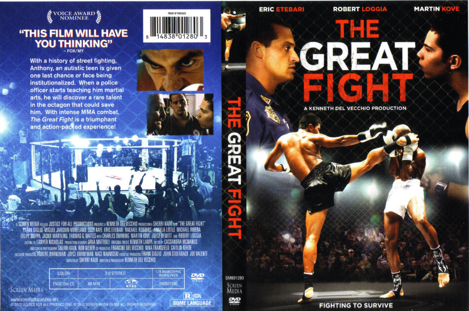 The Great Fight (2011) WS R1 - Movie DVD - Front DVD Cover