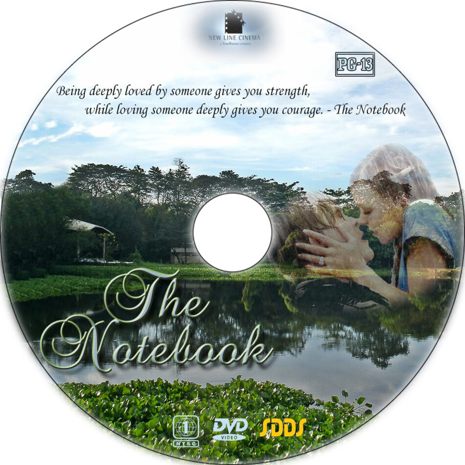 The Notebook CD Cover (2004) R1 Custom Art