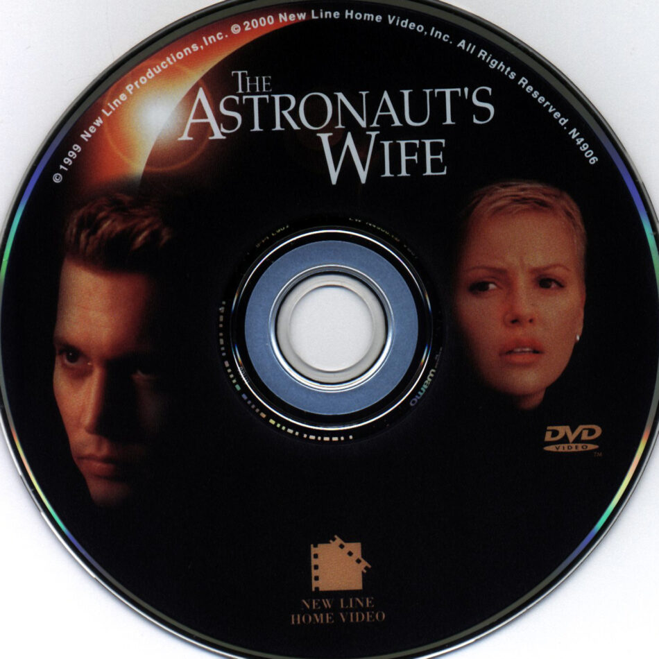 The Astronaut's Wife (1999) WS R1 - Movie DVD - CD Label, DVD Cover, Front Cover
