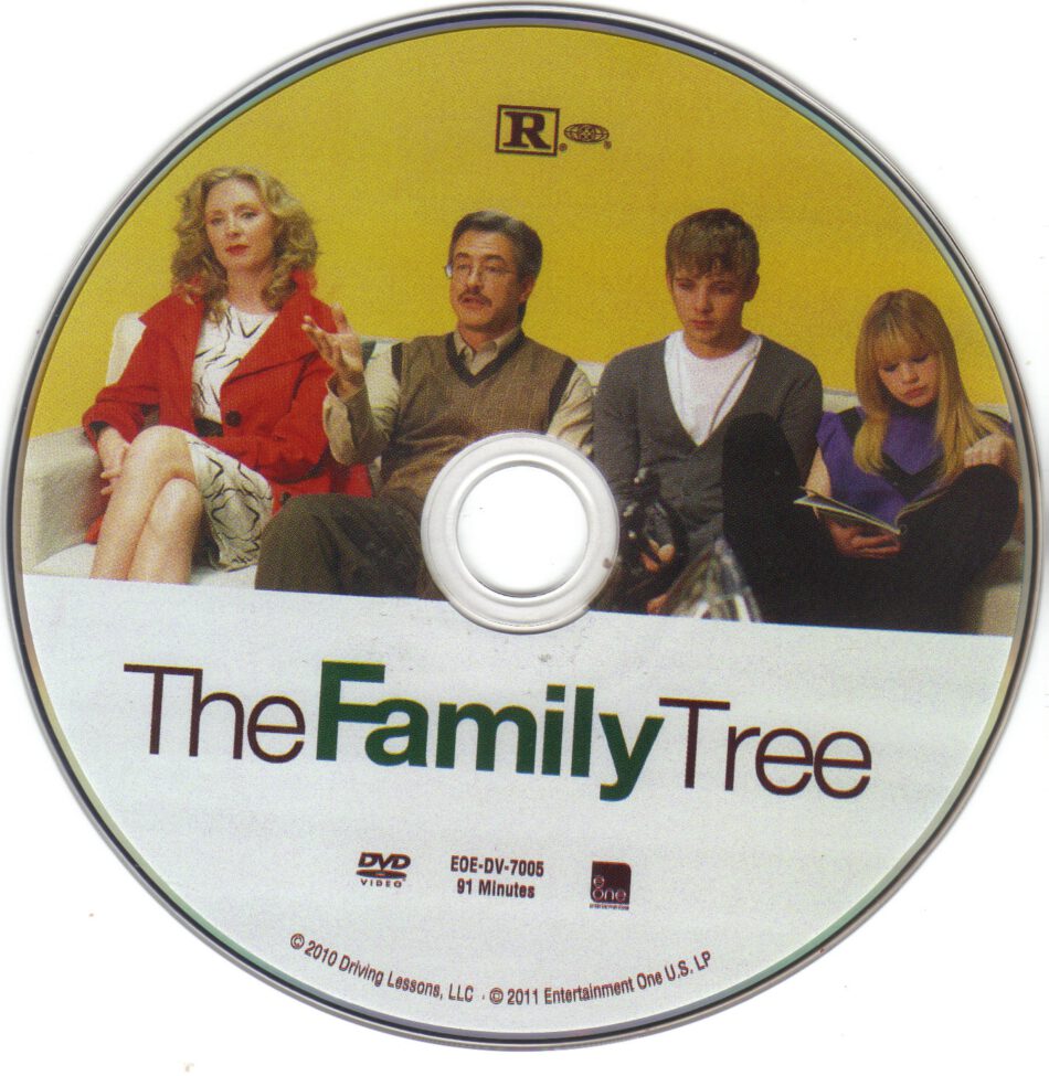 The Family Tree (2011) WS R1 - Movie DVD - CD Label, DVD Cover, Front Cover