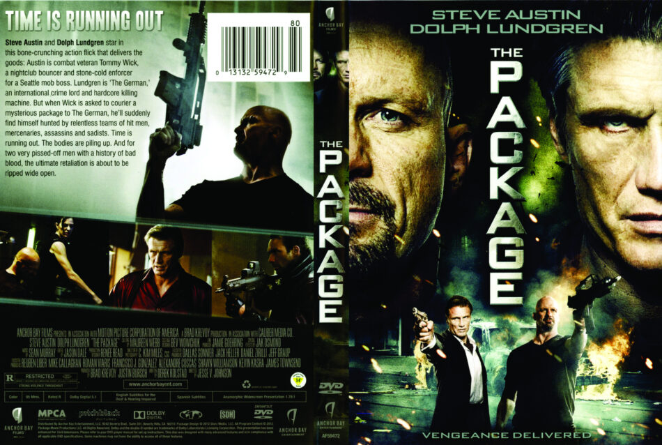 The Package (2012) R1 - Movie DVD - Front DVD Cover