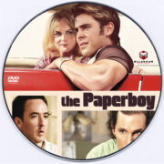 The Paperboy (2012) R0 Custom DVD Label - Movie DVD - Disc Label